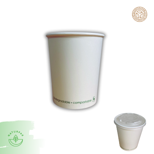 Envase Blanco PLA Litro 32 Oz (946 ml) – NATURPAK